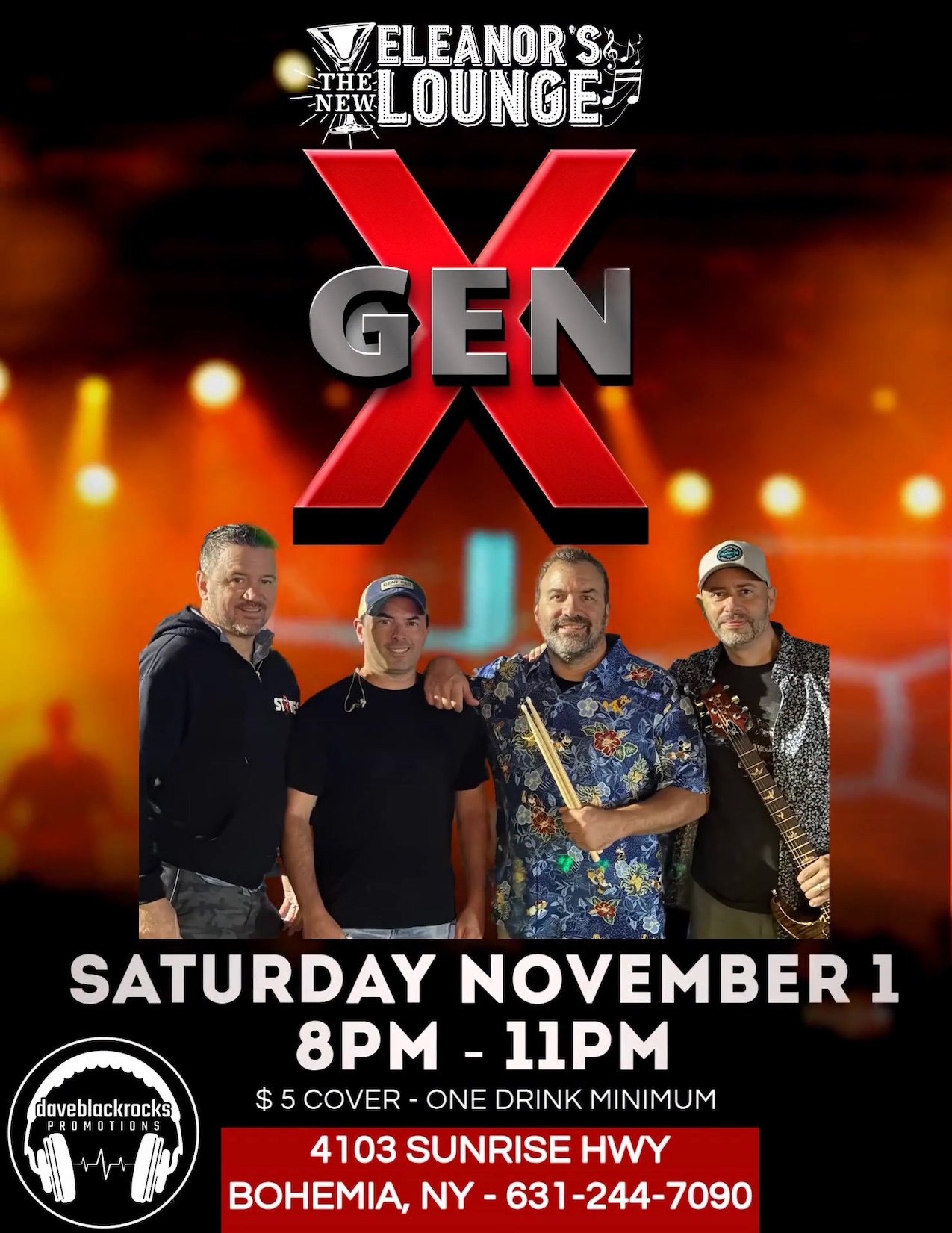 Gen X - Live at Eleanor's ⋆ Eleanor's Lounge