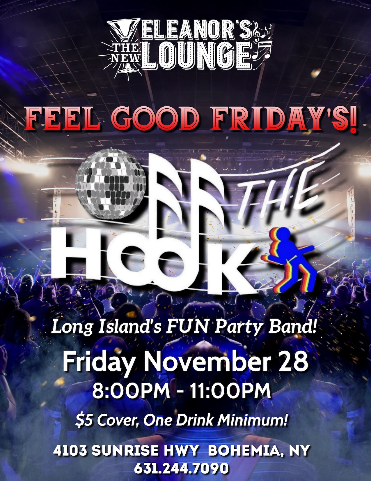 Feel Good Friday's featuring Off The Hook! ⋆ Eleanor's Lounge