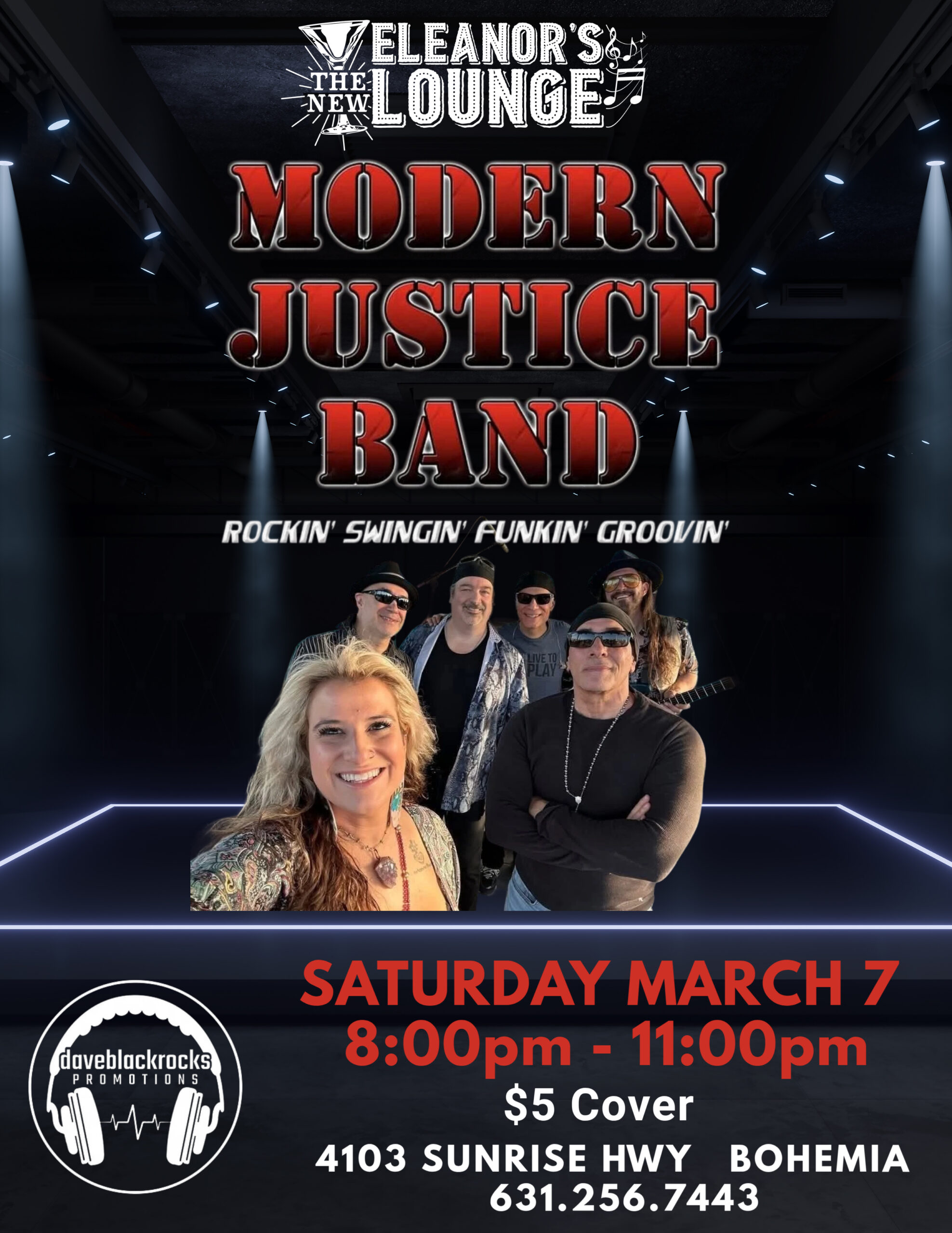 Modern Justice Band ⋆ Eleanor's Lounge